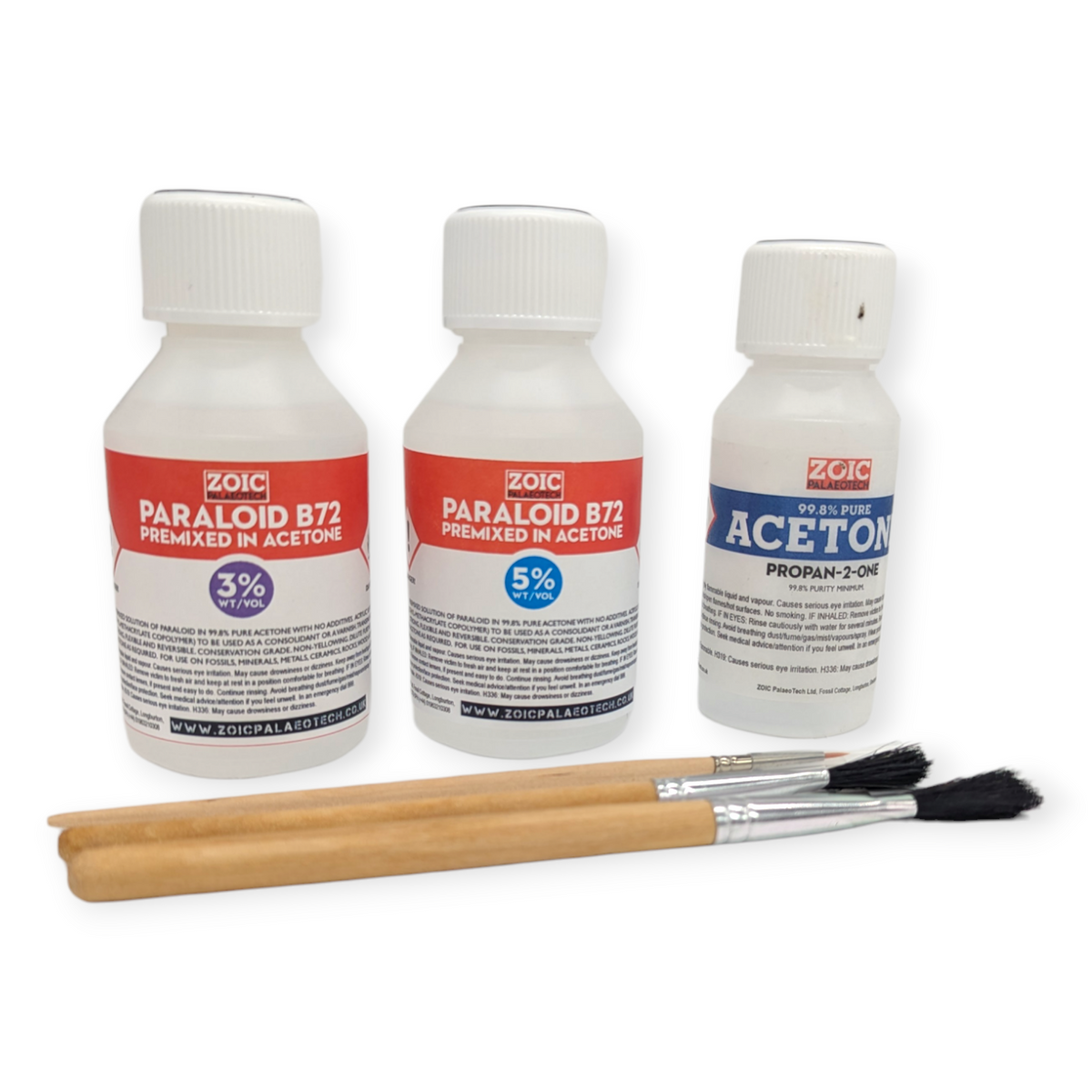 Premixed Paraloid B-72 Consolidant BUNDLE in Acetone (150ml) – ZOIC ...
