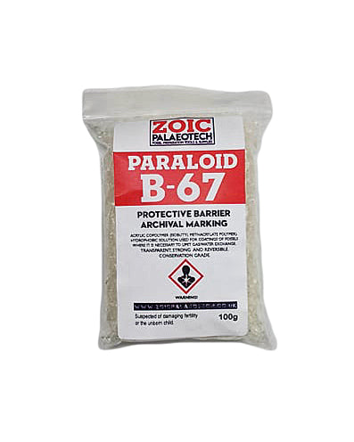 Paraloid B-72 | Conservation Acrylic Resin – ZOIC PalaeoTech Limited
